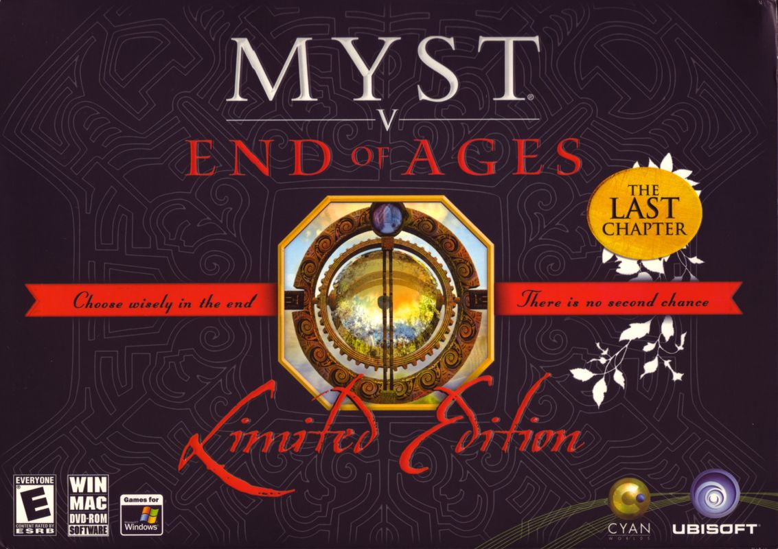 Myst V: End of Ages (Limited Edition) - MobyGames