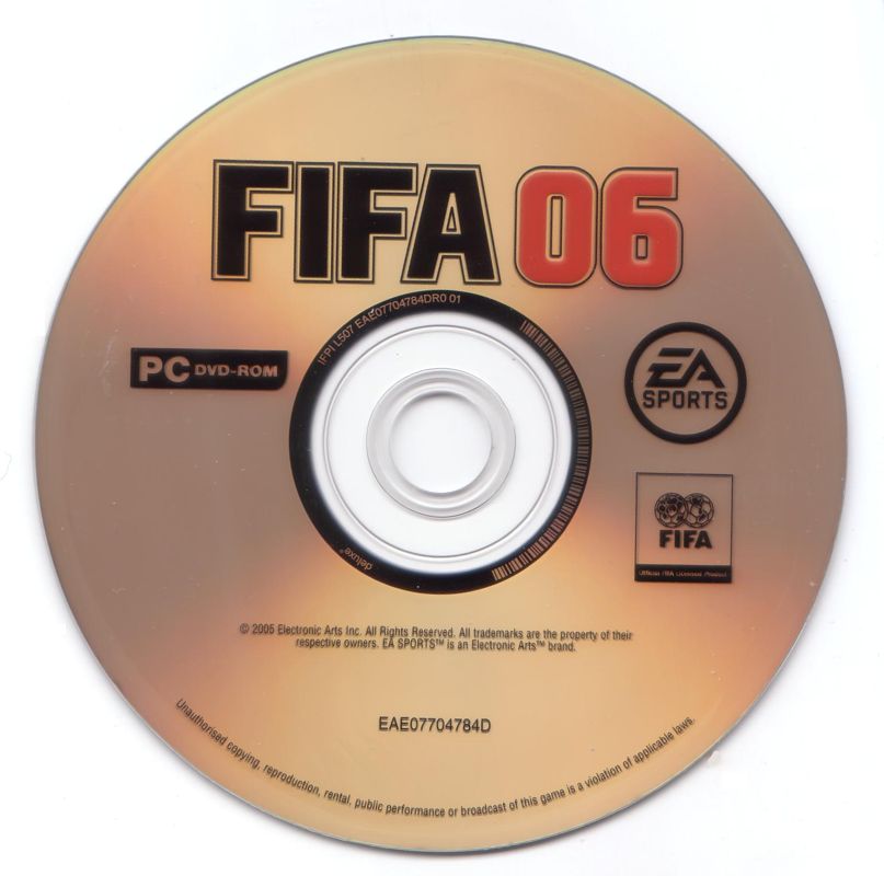 FIFA Soccer 06 cover or packaging material - MobyGames