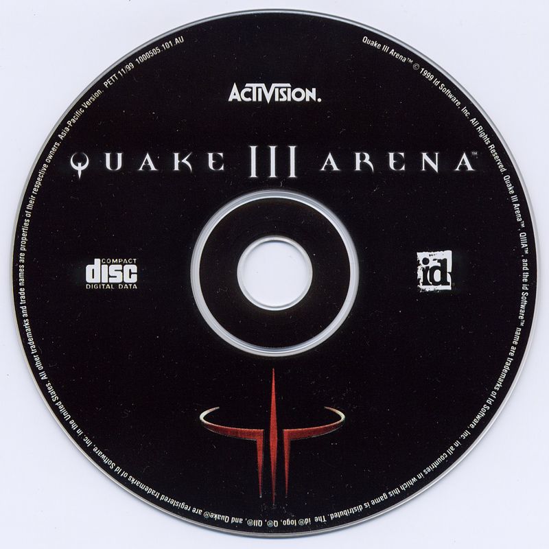 Quake III: Arena cover or packaging material - MobyGames