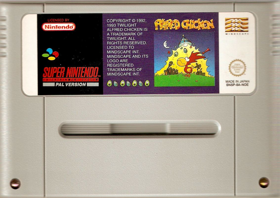 Super Alfred Chicken cover or packaging material - MobyGames
