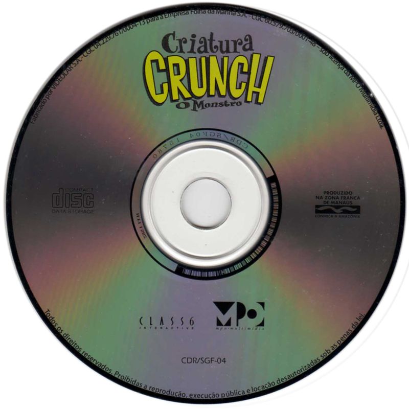 Creature Crunch cover or packaging material - MobyGames