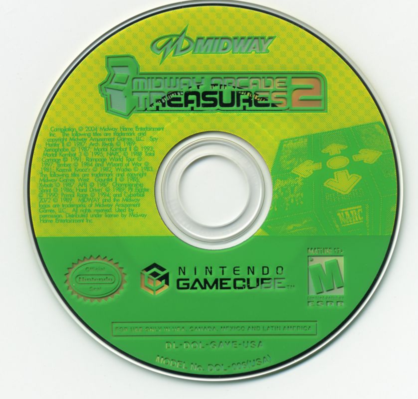 Midway Arcade Treasures 2 cover or packaging material - MobyGames