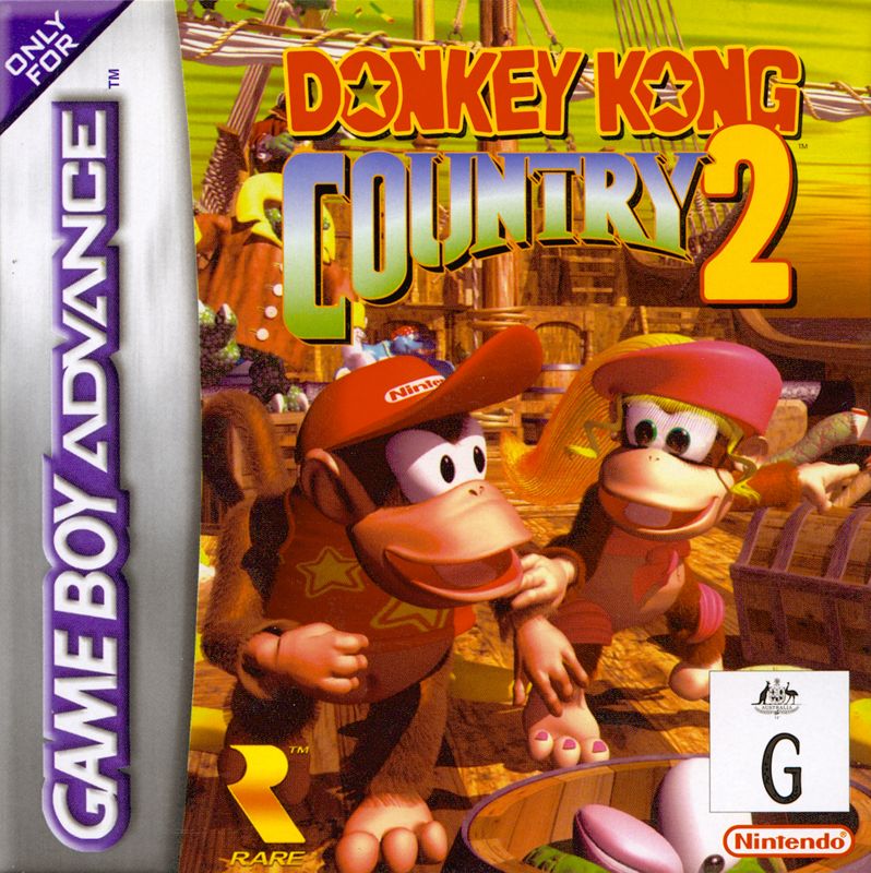 Donkey Kong Country 2: Diddy's Kong Quest cover or packaging material ...