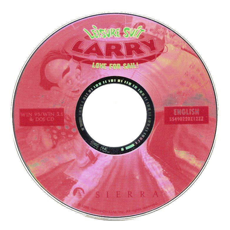 Leisure Suit Larry: Love for Sail! cover or packaging material - MobyGames