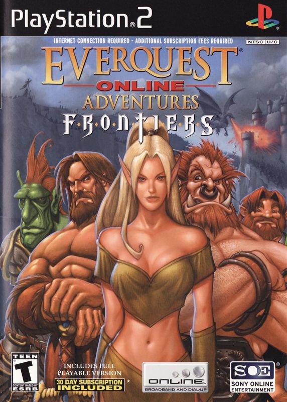 EverQuest Online Adventures: Frontiers cover or packaging material - MobyGames