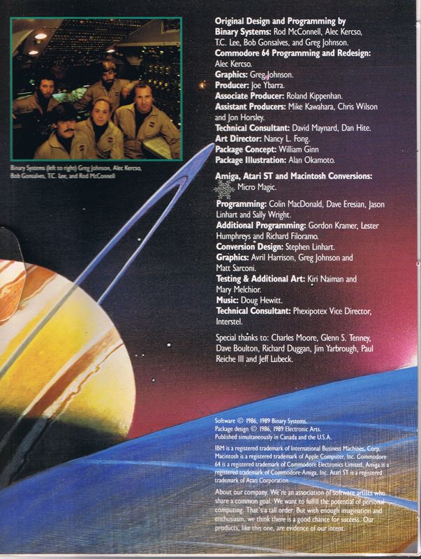 Starflight cover or packaging material - MobyGames