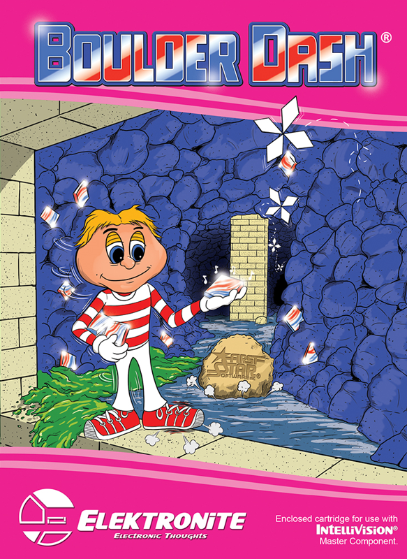 Boulder Dash cover or packaging material - MobyGames