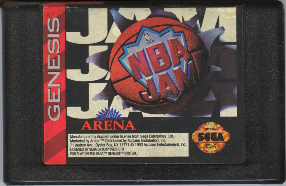 NBA Jam cover or packaging material - MobyGames