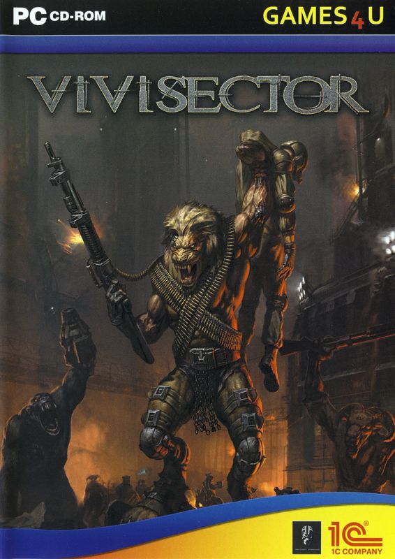 Vivisector: Beast Within cover or packaging material - MobyGames