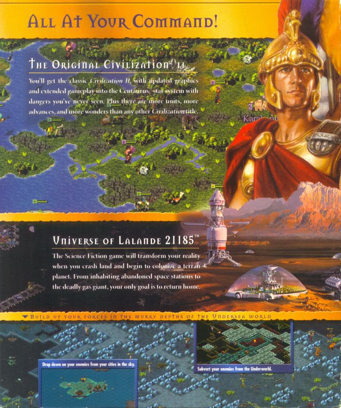 Civilization II: Test of Time cover or packaging material - MobyGames