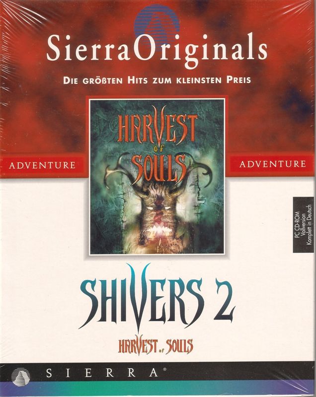 Shivers Two: Harvest of Souls cover or packaging material - MobyGames