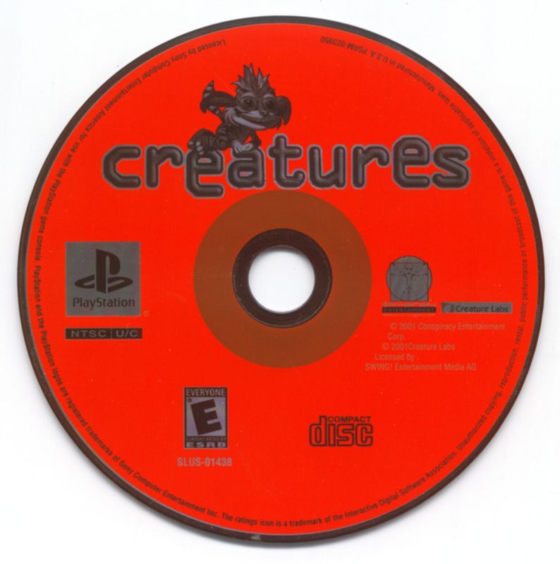 Creatures cover or packaging material - MobyGames