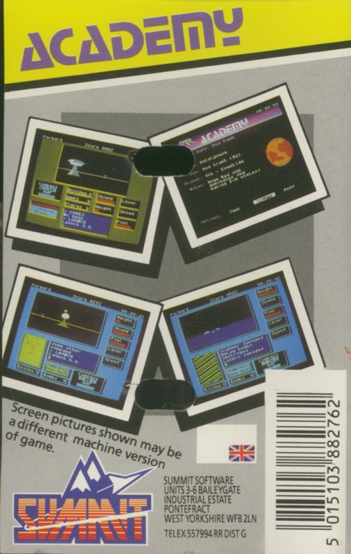 Space School Simulator: The Academy cover or packaging material - MobyGames