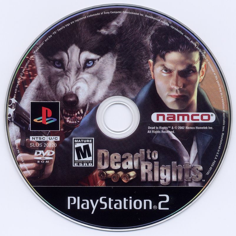 Dead to Rights cover or packaging material - MobyGames