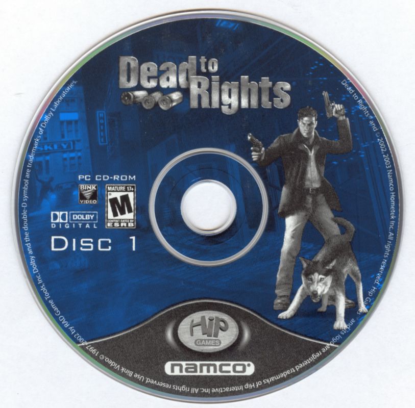 Dead to Rights cover or packaging material - MobyGames
