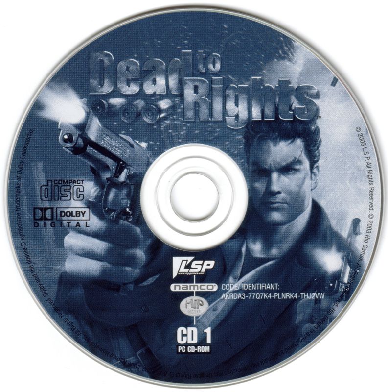 Dead to Rights cover or packaging material - MobyGames
