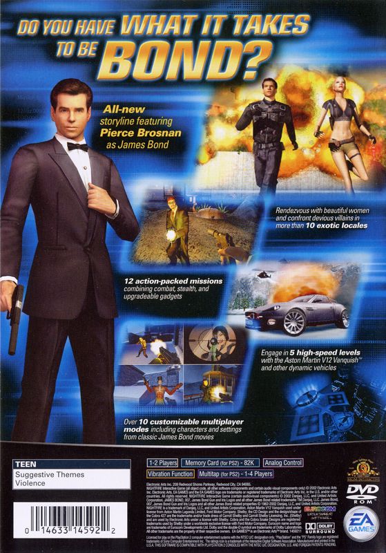 007: Nightfire cover or packaging material - MobyGames