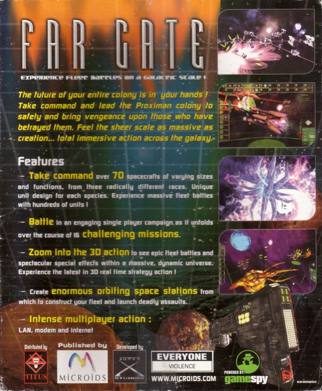 Far Gate cover or packaging material - MobyGames