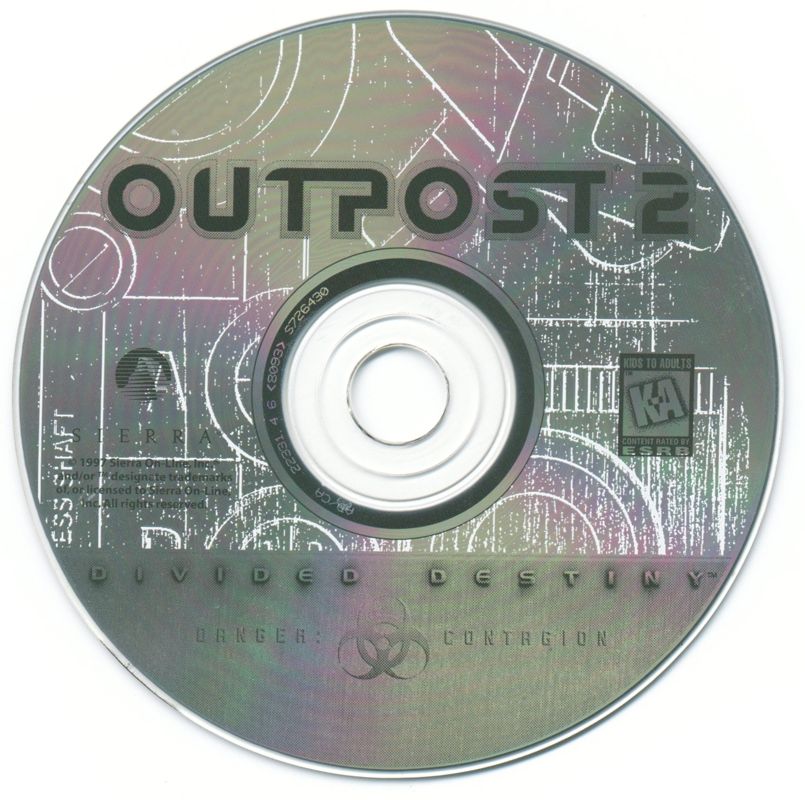 Outpost 2: Divided Destiny cover or packaging material - MobyGames