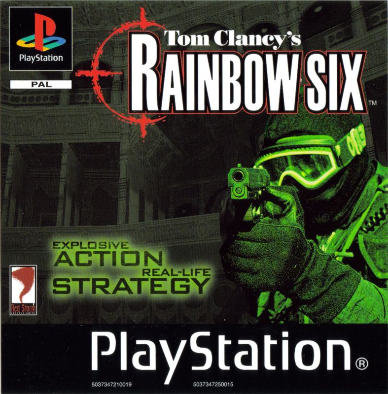 Tom Clancy's Rainbow Six cover or packaging material - MobyGames