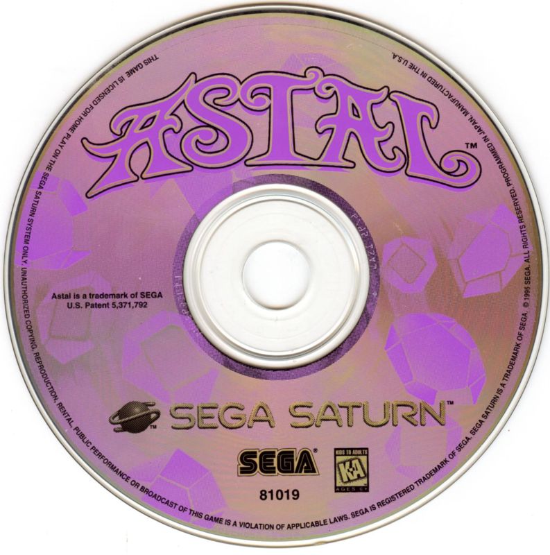 Astal cover or packaging material - MobyGames