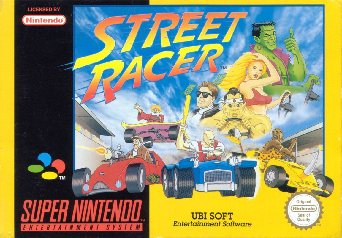 Street Racer cover or packaging material - MobyGames