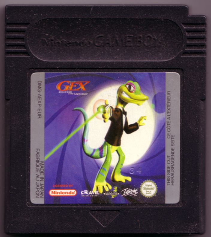 Gex: Enter the Gecko cover or packaging material - MobyGames