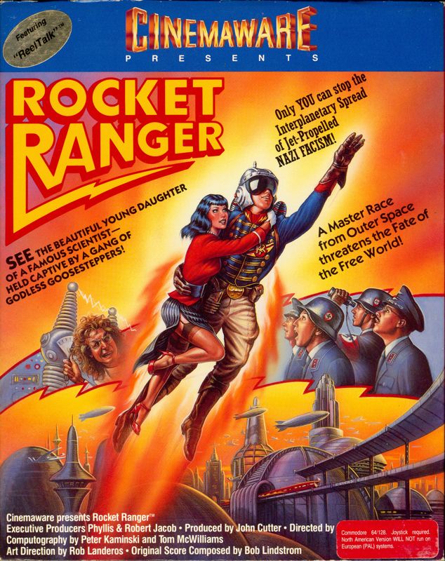 Rocket Ranger cover or packaging material - MobyGames