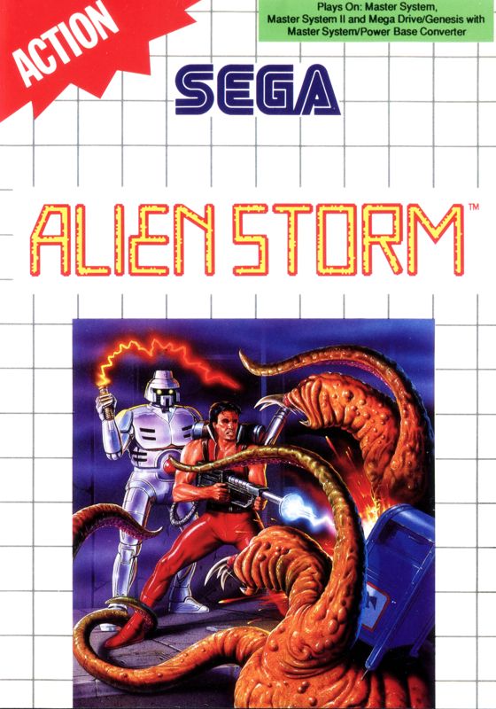 Alien Storm cover or packaging material - MobyGames