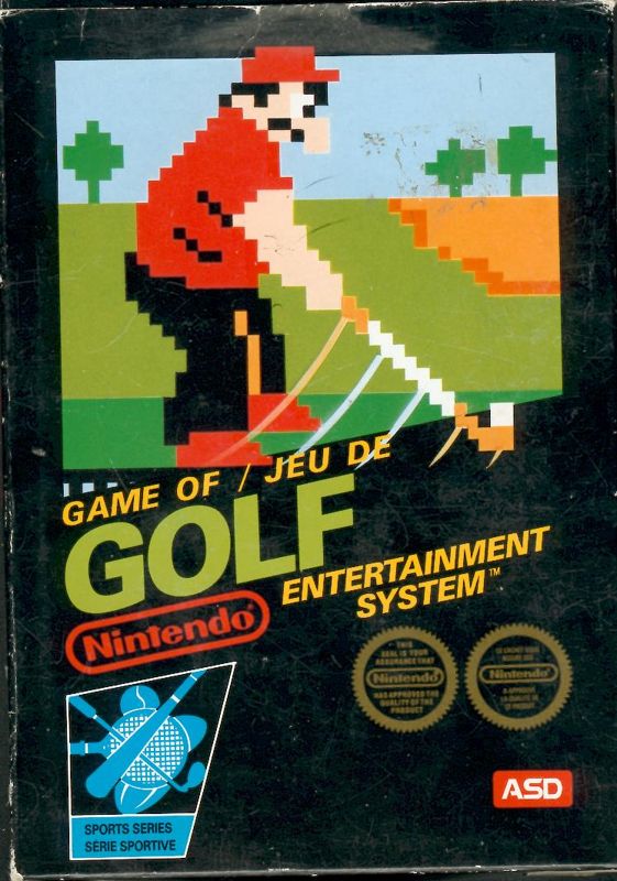 Golf cover or packaging material - MobyGames