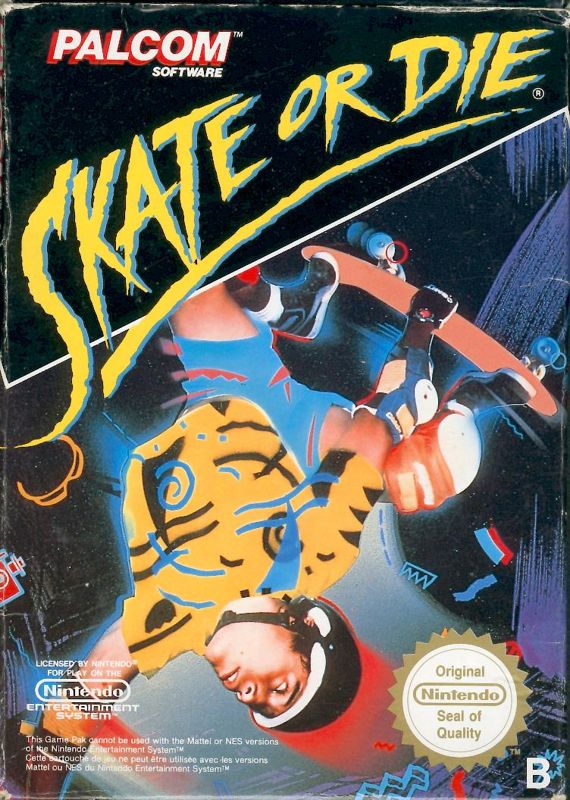Skate or Die cover or packaging material - MobyGames