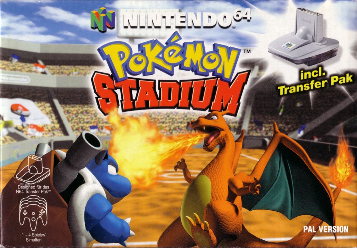 Pokémon Stadium box covers - MobyGames