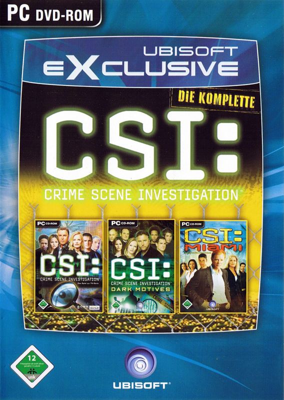 The Complete CSI: Crime Scene Investigation cover or packaging material ...