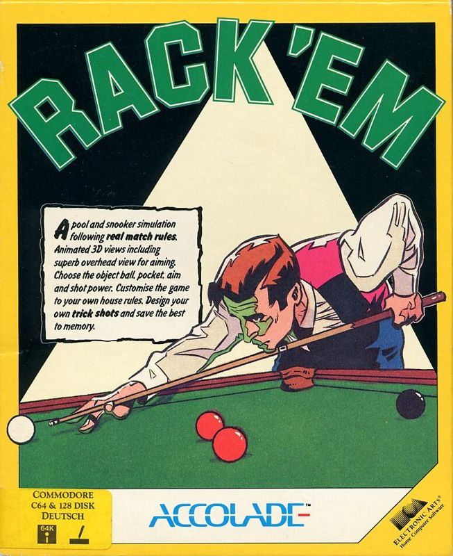 Rack 'Em (1988) - MobyGames
