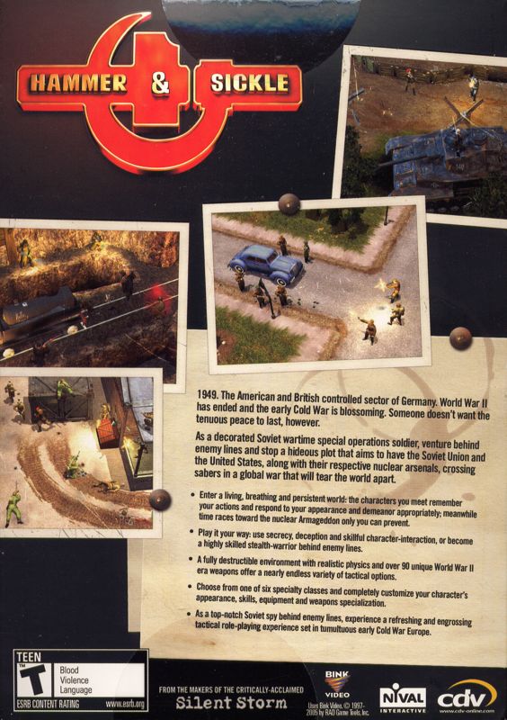 Hammer & Sickle cover or packaging material - MobyGames