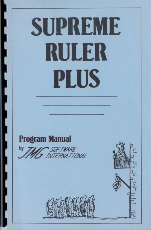 Supreme Ruler Plus (1983) - MobyGames