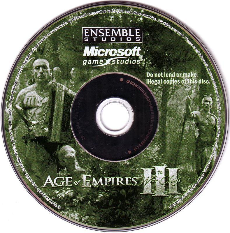Age Of Empires Iii The Warchiefs Cover Or Packaging Material Mobygames
