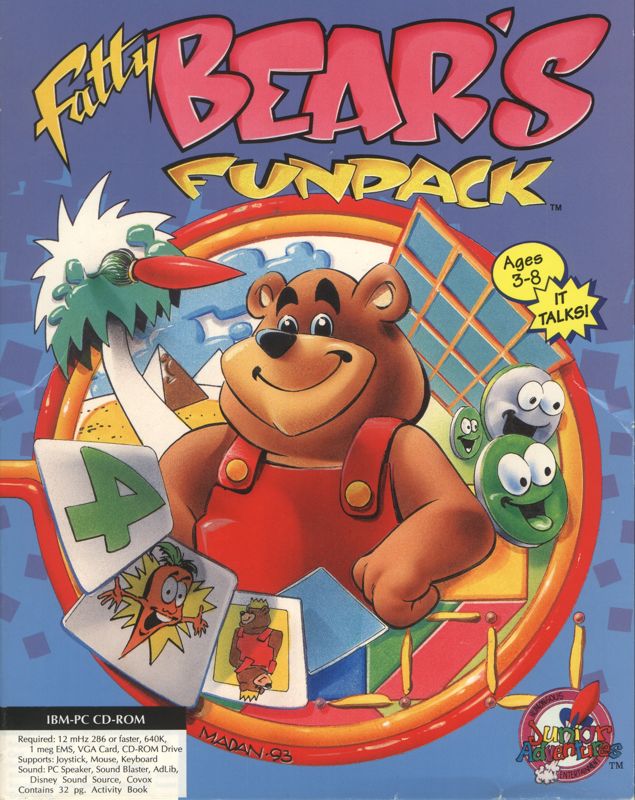 Fatty Bear's FunPack (1993) - MobyGames