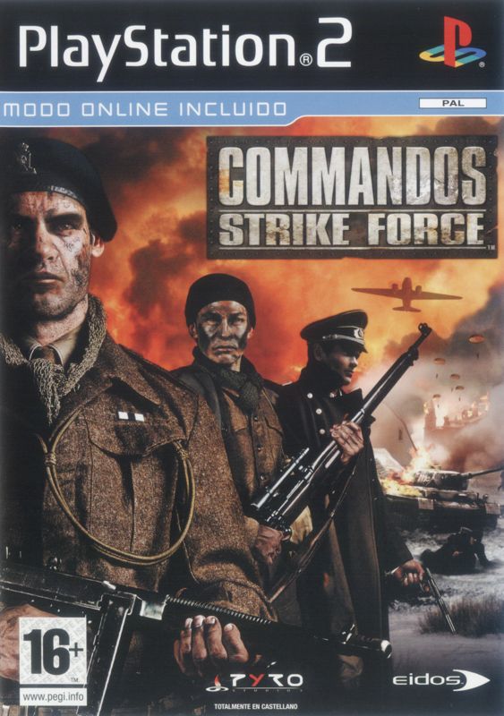 Commandos: Strike Force cover or packaging material - MobyGames