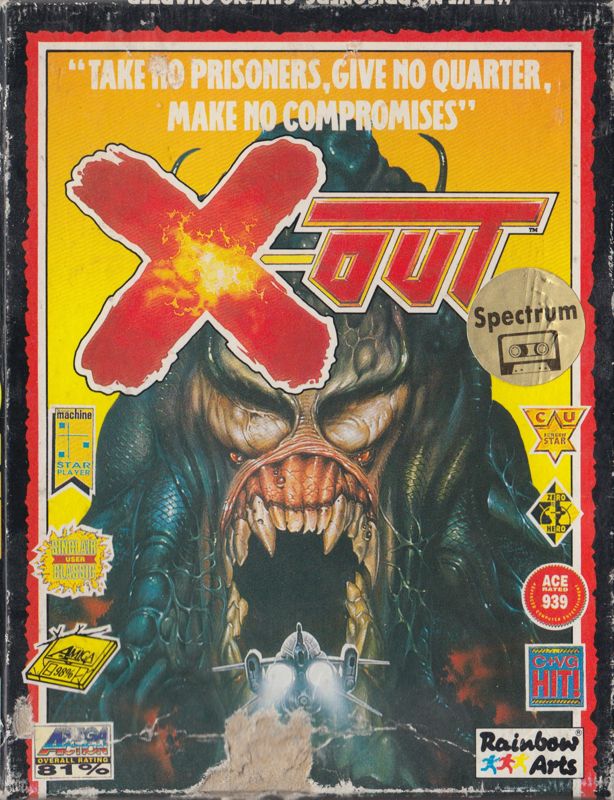 X-Out credits (ZX Spectrum, 1990) - MobyGames