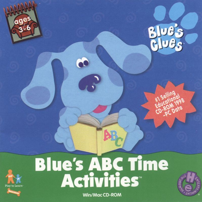 Blue's Clues: Blue's ABC Time Activities box covers - MobyGames