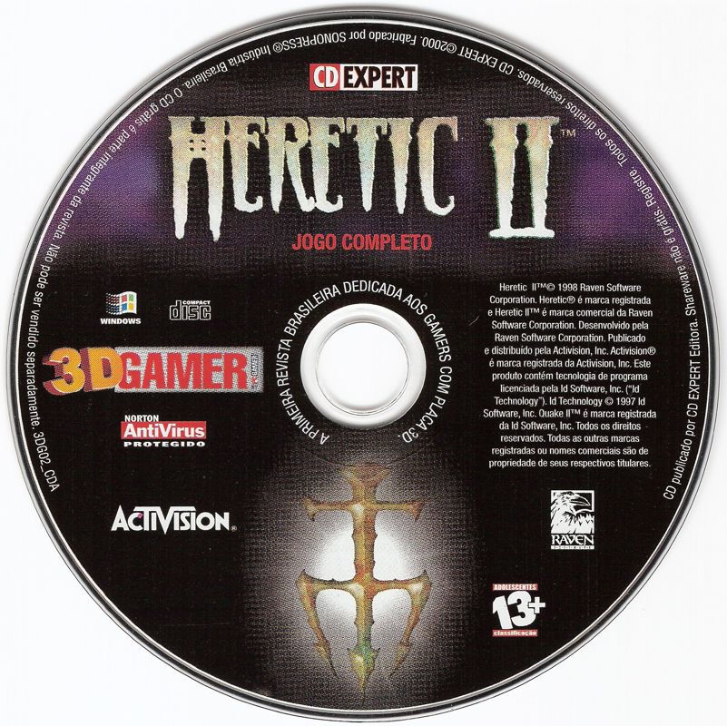Heretic II cover or packaging material - MobyGames