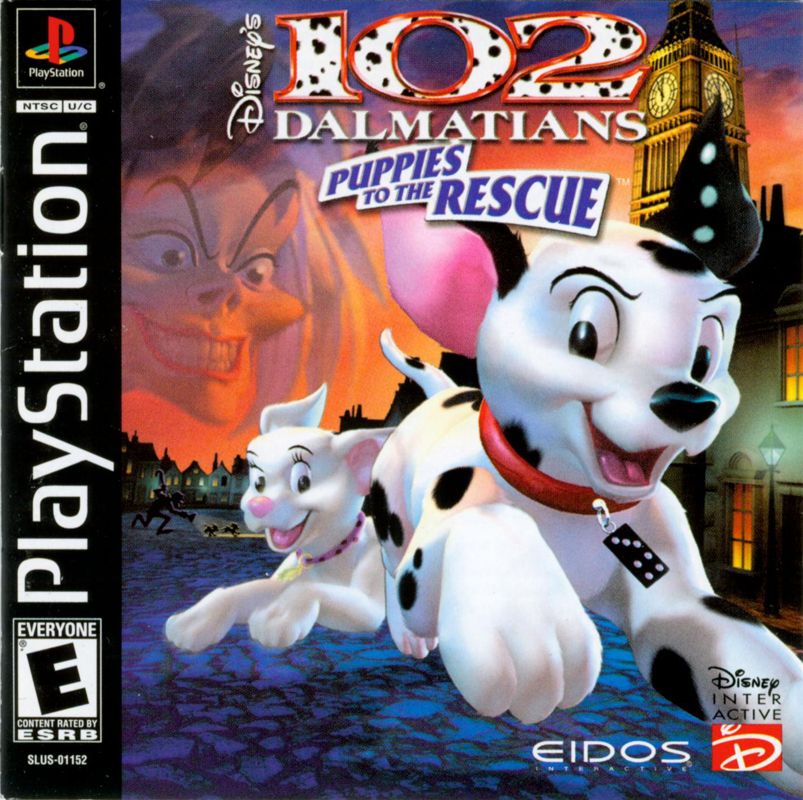 Disney's 102 Dalmatians: Puppies to the Rescue cover or packaging ...