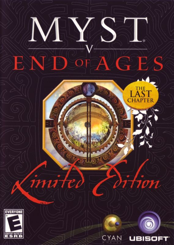 Myst V: End of Ages (Limited Edition) cover or packaging material - MobyGames