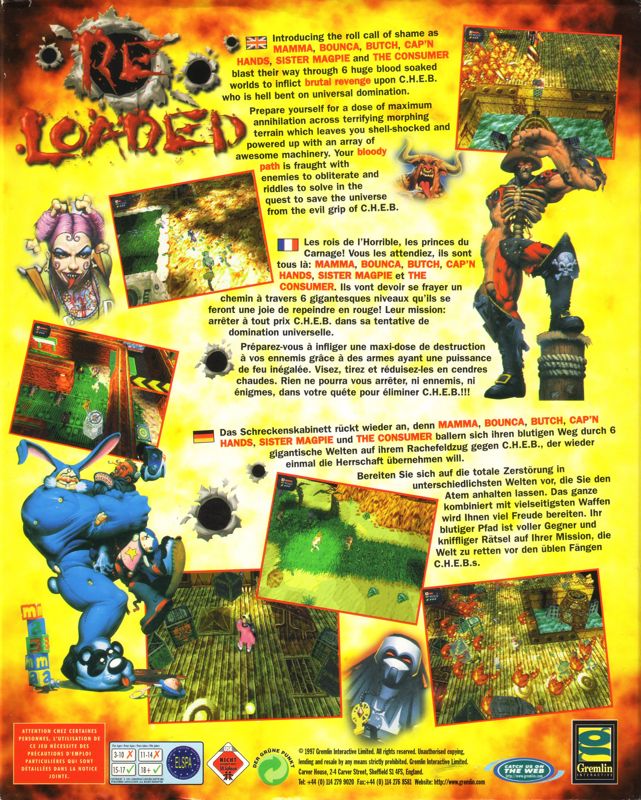 Re-Loaded cover or packaging material - MobyGames