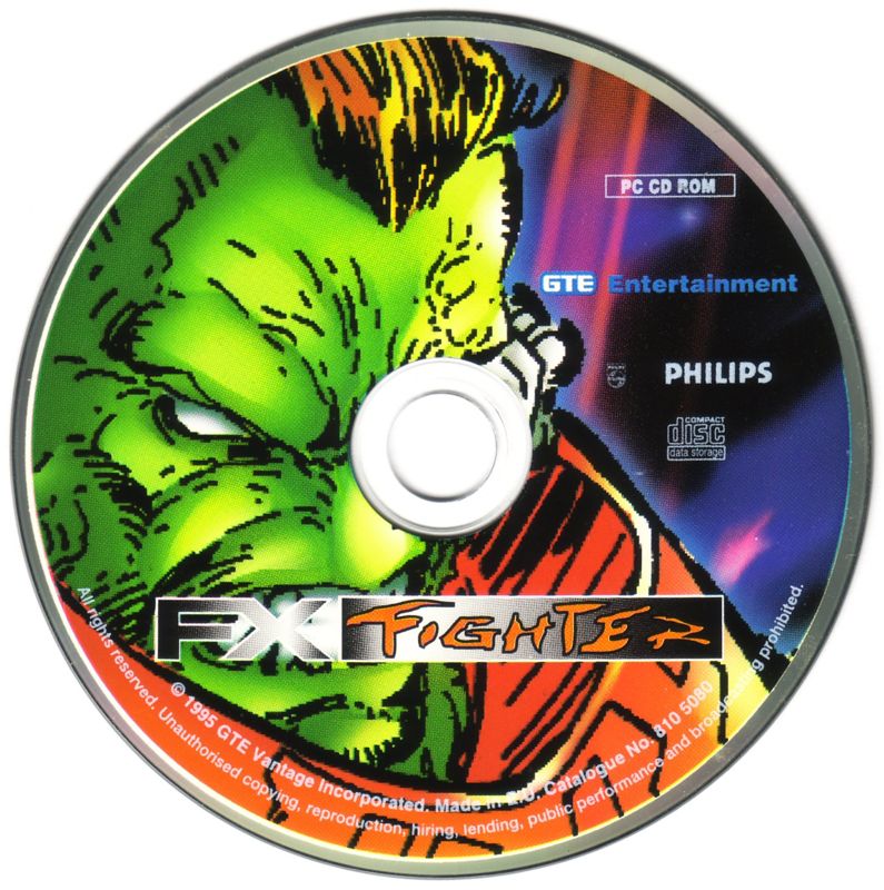 FX Fighter cover or packaging material - MobyGames