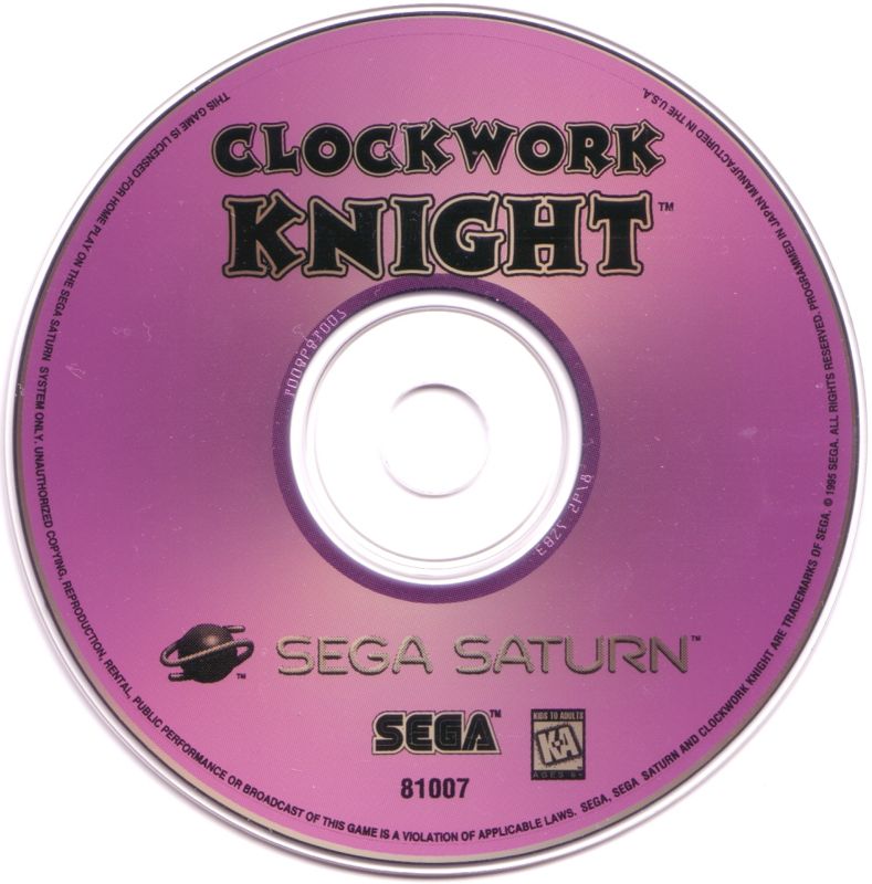 Clockwork Knight cover or packaging material - MobyGames