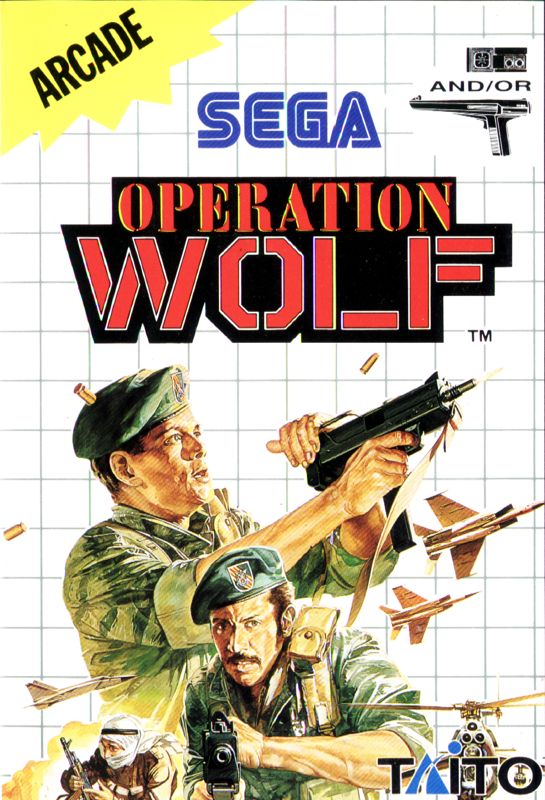 Operation Wolf cover or packaging material - MobyGames