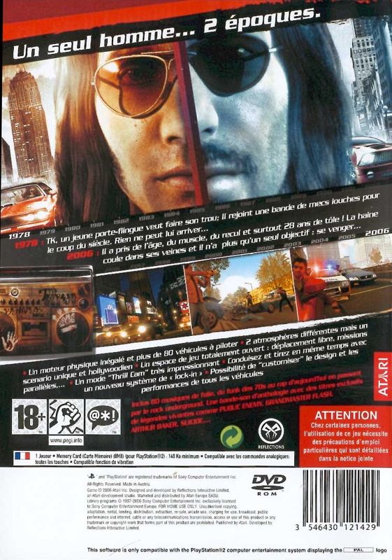 Driver: Parallel Lines cover or packaging material - MobyGames