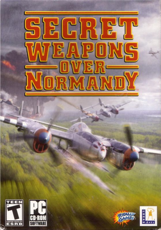 Secret Weapons Over Normandy cover or packaging material - MobyGames